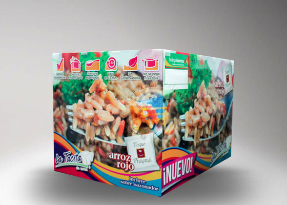 Big Cookies Cardboard Pallet Display With Attractive Artwork supplier
