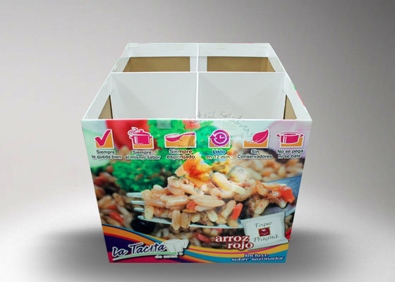 Big Cookies Cardboard Pallet Display With Attractive Artwork supplier