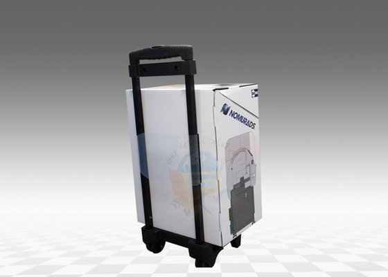 Environmental moving cardboard boxes Adjustable With plastic handle supplier