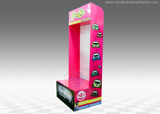 Rectangle Sidekick Display Stand , Wall-mounted corrugated pop displays supplier