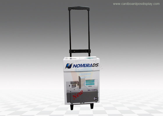 Eco-Friendly Advertising folding trolley box with Offset printing supplier