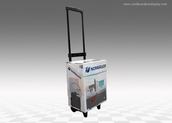 Eco-Friendly Advertising folding trolley box with Offset printing supplier