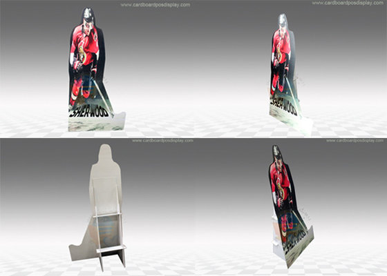 Paper Totem Display Standee / Advertising cardboard standups supplier