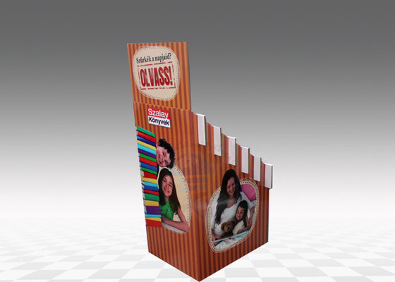 Magazine Custom Cardboard Display Matte Lamination Tailor Make supplier