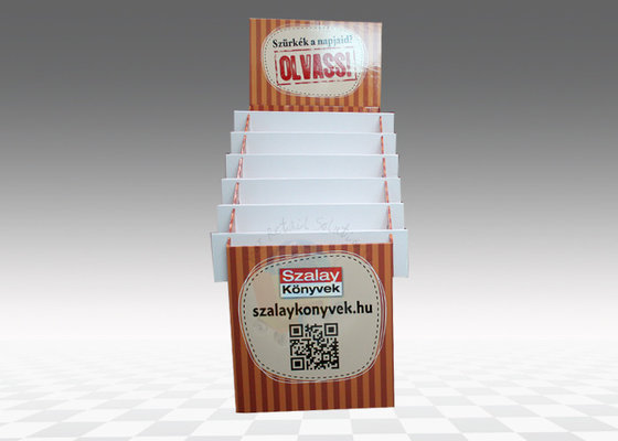 Magazine Custom Cardboard Display Matte Lamination Tailor Make supplier