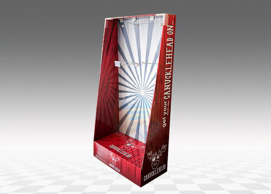 Offset Print Flooring Cardboard Hook Display supplier