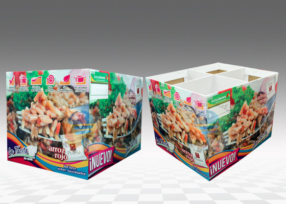 Big Cookies Cardboard Pallet Display With Attractive Artwork supplier