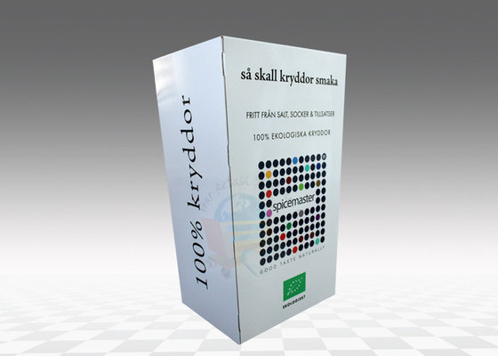 cardboard recycling bins for Retail with Glossy Lamination / Retail Store Fixtures supplier