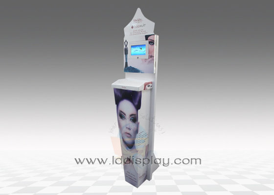 Eco-friendly Cardboard Display Stand Customized With LCD Player supplier
