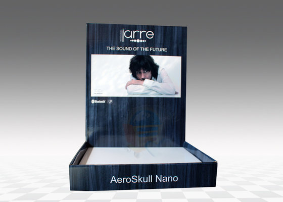 Headset Tabletop Cardboard Counter Display with Glossy Lamination supplier