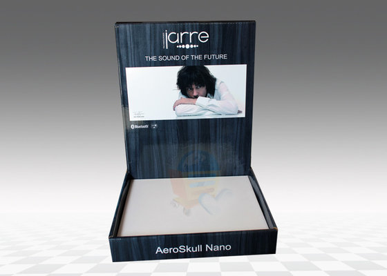 Headset Tabletop Cardboard Counter Display with Glossy Lamination supplier