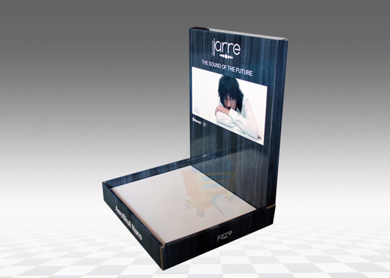 Headset Tabletop Cardboard Counter Display with Glossy Lamination supplier
