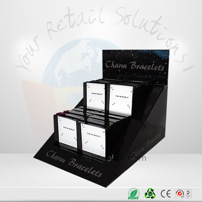 Permium Cigarettes jewelry corrugated Counter Display racks for Supermarket supplier