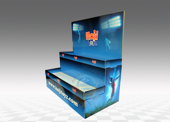 Child Toys Cardboard Counter Display with 2 -tier Popular Design for Sales supplier