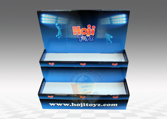 Child Toys Cardboard Counter Display with 2 -tier Popular Design for Sales supplier