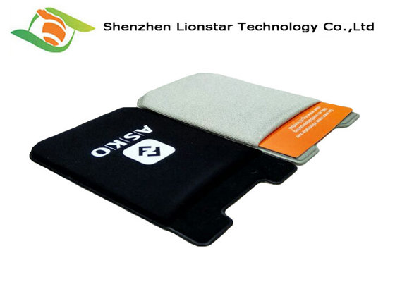 Multi Color  Stretch Phone Holder 3M Mobile Phone Wallet For Promotion Card / VIP Card