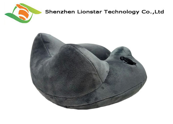 Colorful Inflatable Travel Sleep Pillow , U Shaped Travel Pillow Easy To Carry