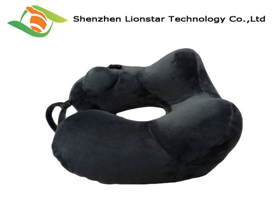 Colorful Inflatable Travel Sleep Pillow , U Shaped Travel Pillow Easy To Carry