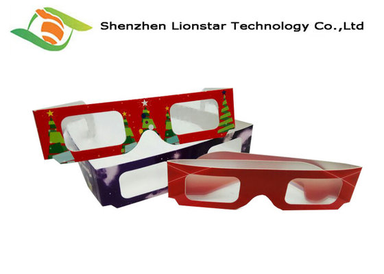 Diffraction Glasses Love Heart Passive 3D Glasses For Firework Show / Concert