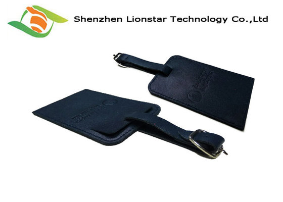 multi color Leather Craft Gifts personalized leather Luggage Tag for Travel