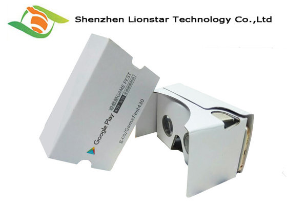 3D Diy Vr Goggles Cardboard VR Viewer 37mm PMMA Lens Campability With IOS And Android