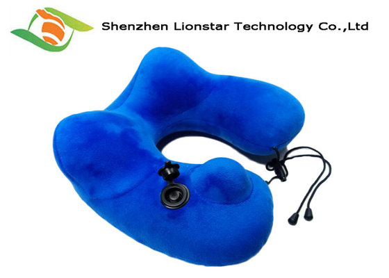U Shape Inflatable Travel Neck Pillow Lightweight With Ergonomically designed