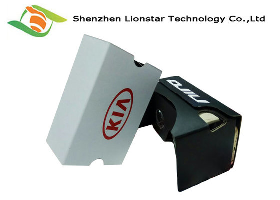 360° Panoramic Map Waterproof Cardboard VR Viewer With Three Layers Paper