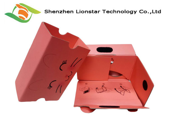OEM Cardboard VR Glasses 2.0,37MM Diameters PMMA Lens Virtual Reality 3D Glasses