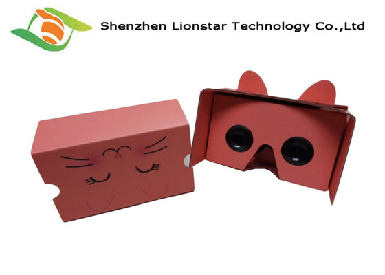 OEM Cardboard VR Glasses 2.0,37MM Diameters PMMA Lens Virtual Reality 3D Glasses