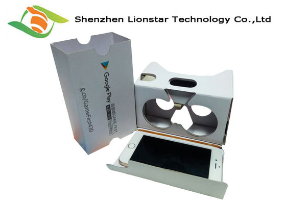 360° Panoramic Map Waterproof Cardboard VR Viewer With Three Layers Paper