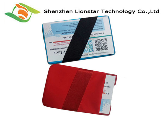 Customized Lycra Cell Phone Holder Rectangular Adhesive Smartphone Sticker