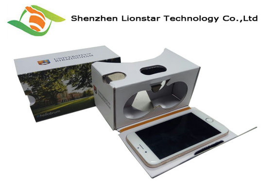 37mm Lens 3d Virtual Reality Cardboard VR Box 3D Glasses For 3.5-6 Inch Phone