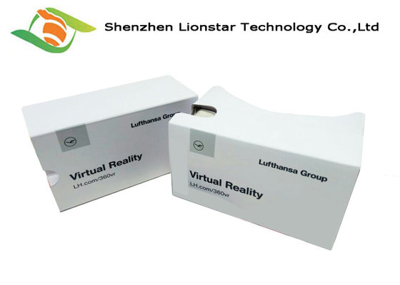 37mm Lens 3d Virtual Reality Cardboard VR Box 3D Glasses For 3.5-6 Inch Phone
