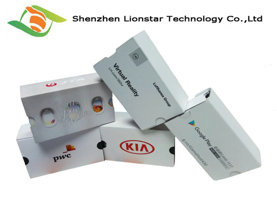 37mm Lens 3d Virtual Reality Cardboard VR Box 3D Glasses For 3.5-6 Inch Phone