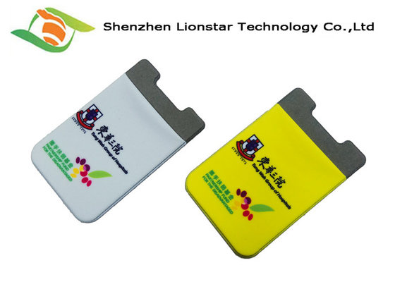 Soft Lycra Cell Phone Holder With 3M Sticker Adhesive And Spandex Fabric