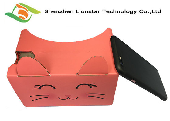 HD Optical Technology Cardboard VR Glasses Plus Version For Large Screen