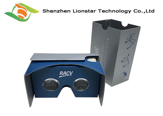 Watching VR Videos Vr Box Virtual Reality Glasses , Cardboard Virtual Reality Goggles
