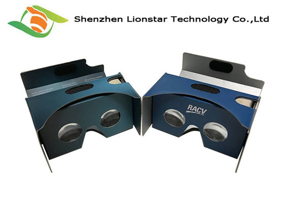 Watching VR Videos Vr Box Virtual Reality Glasses , Cardboard Virtual Reality Goggles