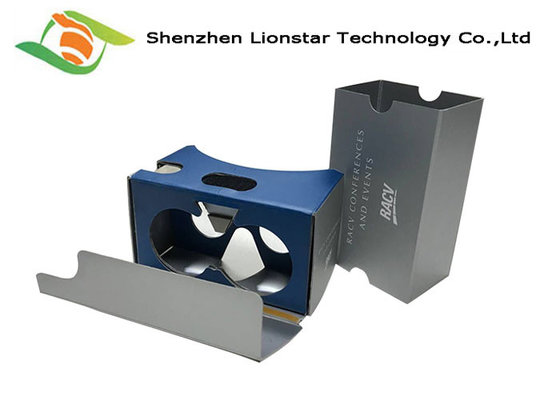 Watching VR Videos Vr Box Virtual Reality Glasses , Cardboard Virtual Reality Goggles