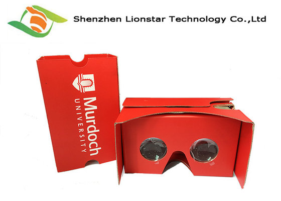 Immersive Virtual Reality Goggles Easy Assemble For 3D Videos / Games