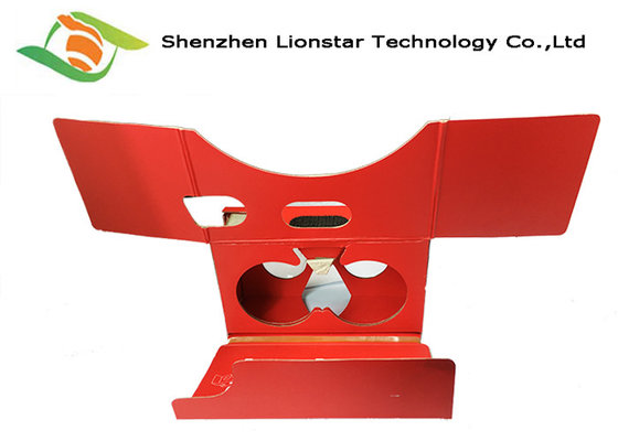 Immersive Virtual Reality Goggles Easy Assemble For 3D Videos / Games