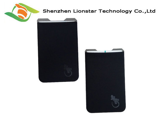 Lycra Cell Phone Pocket Card Holder For Credit Card / Transportation Card