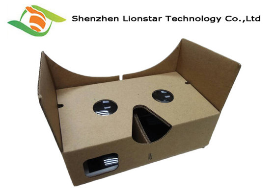 Craft Goggles 3D Glasses Cardboard VR Viewer For 3D Movies / Family Cinema