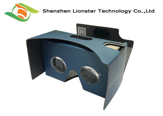 Smartphone VR Google 3d Glasses Cardboard With Conductive Toch Button