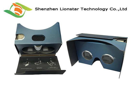 Cardboard Virtual Reality Goggles For Iphone 6 Plus , Virtual Reality Phone Goggles 