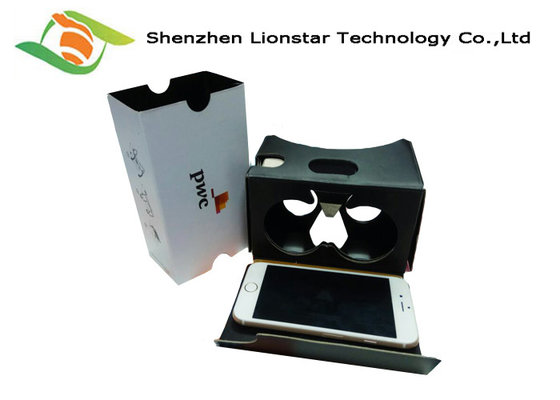 Light Weight  Cardboard VR Goggles 3D Glasses For 3.5-6.0 Inch IOS And Android
