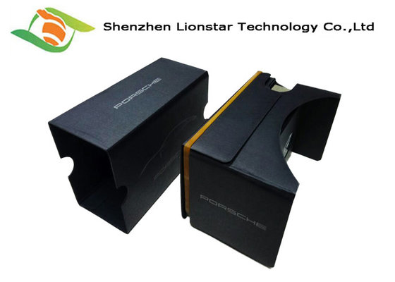 Black Cardboard Virtual Reality Goggles Vr Paper Glasses WWGC Certificated