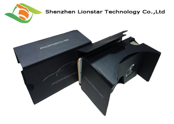 Black Cardboard Virtual Reality Goggles Vr Paper Glasses WWGC Certificated