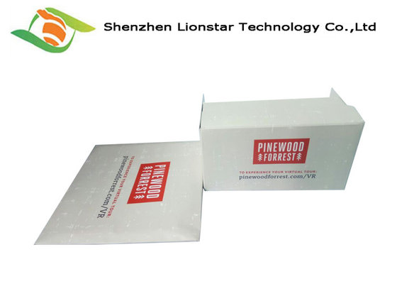 Lightweight Foldable Customized Virtual Reality Cardboard 42MM Lens Diameter