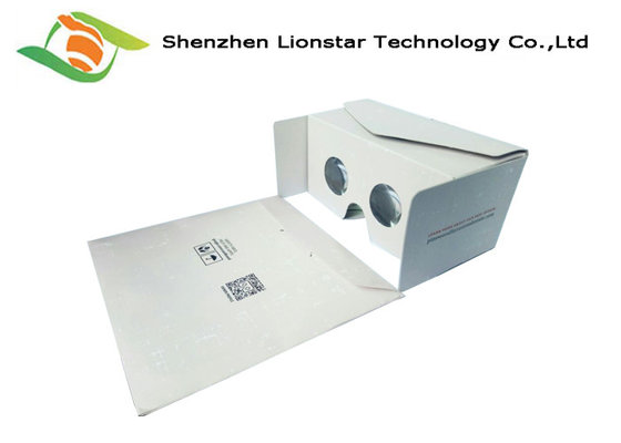Lightweight Foldable Customized Virtual Reality Cardboard 42MM Lens Diameter